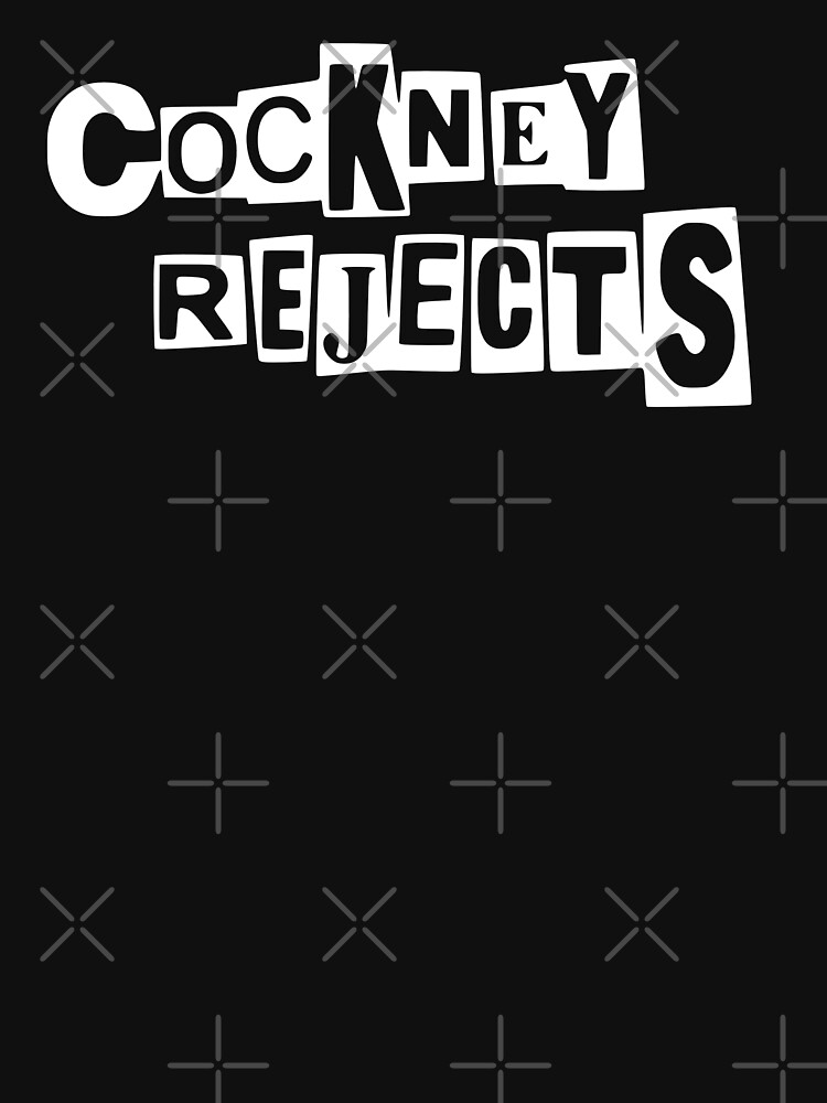 "COCKNEY REJECTS" T-shirt for Sale by RezaFajrin | Redbubble | cockney ...