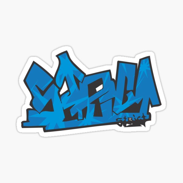 "Cool Street Art Graffiti" Sticker for Sale by tillhunter | Redbubble