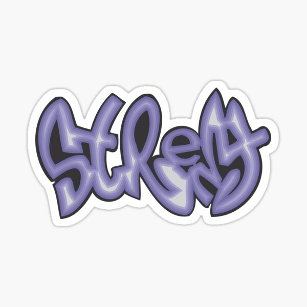 "Cool Street Art Graffiti" Sticker for Sale by tillhunter | Redbubble