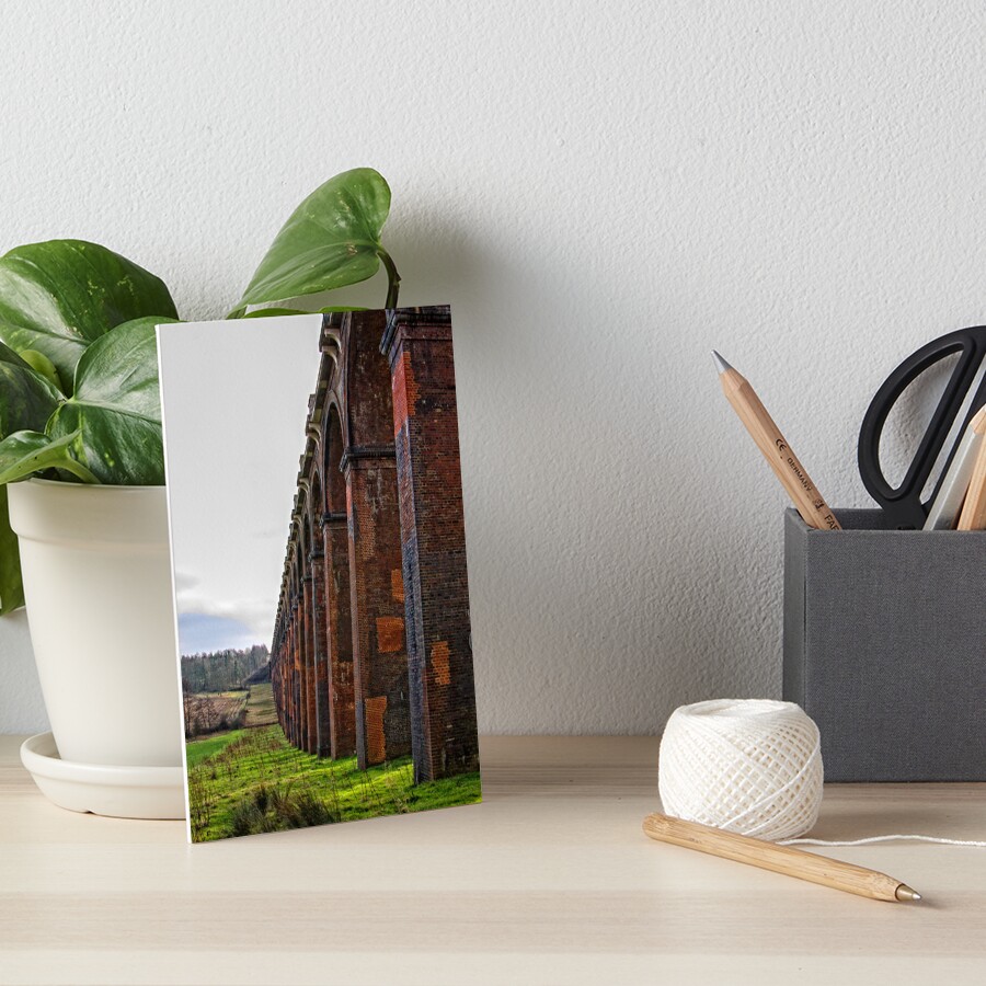 "Balcombe Viaduct, West Sussex, UK" Art Board Print by Avalinart ...