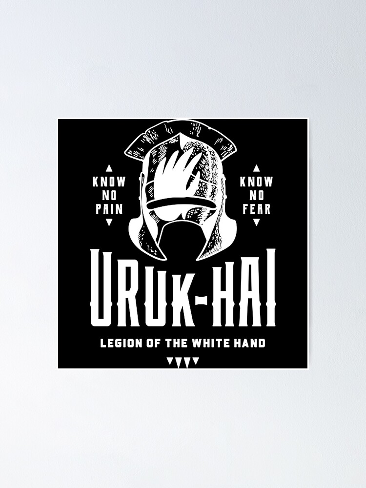 "Uruk-Hai" Poster for Sale by KiKimso922 | Redbubble