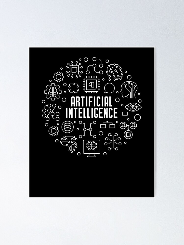"Artificial intelligence - AI Technology" Poster for Sale by ...
