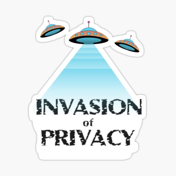 "Invasion Of Privacy" Sticker for Sale by TristanTan | Redbubble