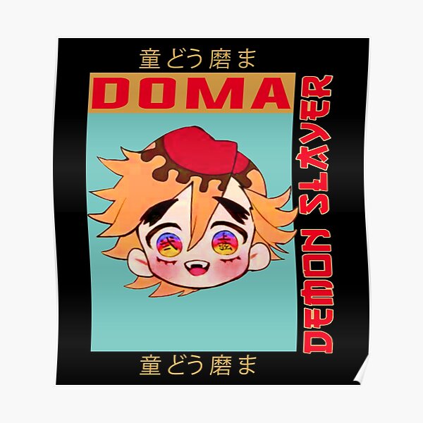 "doma deman slayer" Poster by EnjoyArrt | Redbubble
