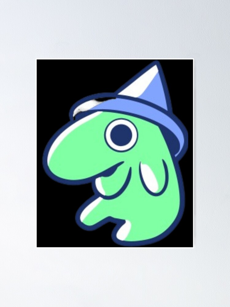 "Gleb Smiling Friends " Poster by FondueJr | Redbubble