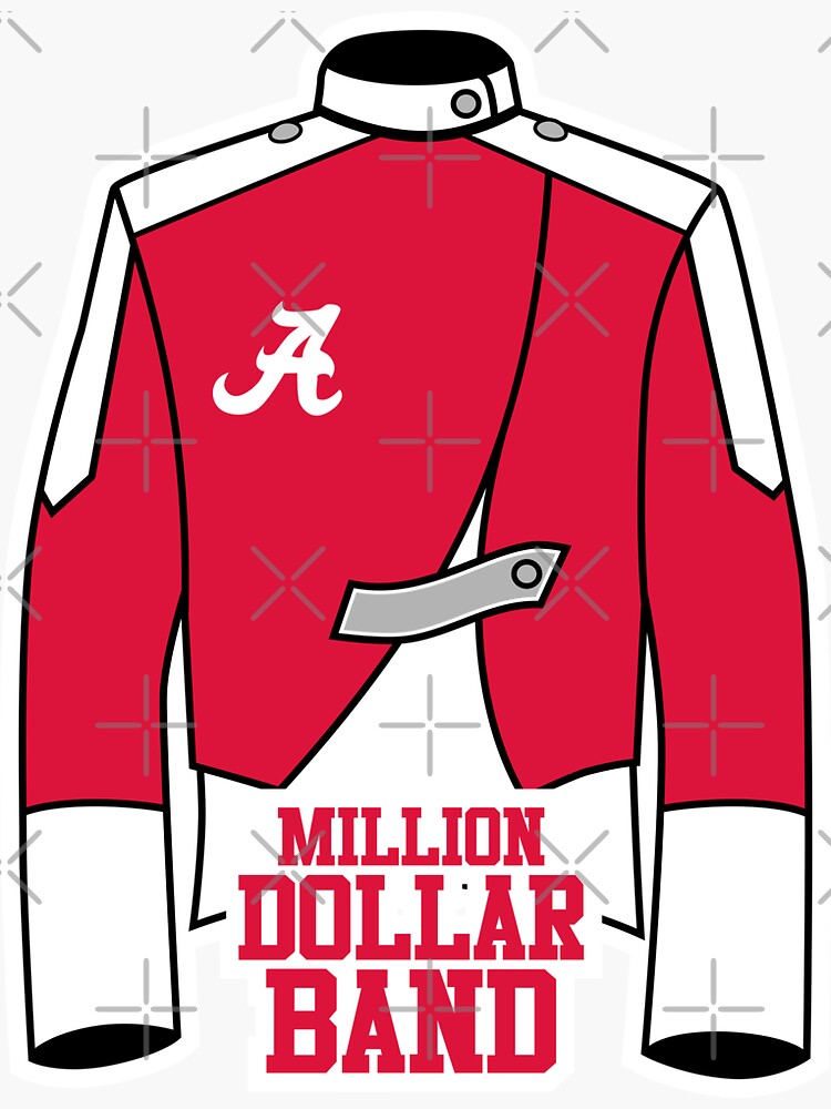 "Million Dollar Band " Sticker for Sale by CarineCerny | Redbubble