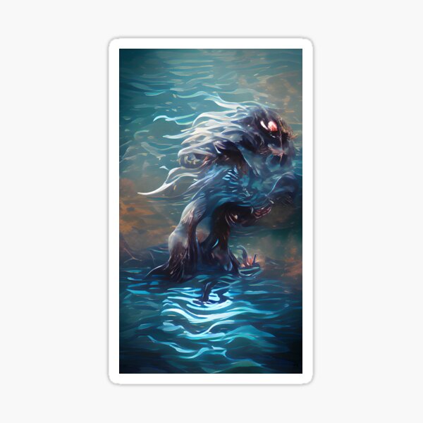 "The Titan Flood 023" Sticker for Sale by johnmakingstuff | Redbubble