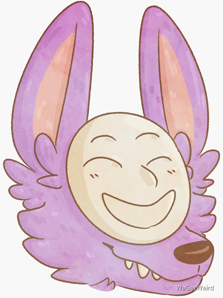 "Kedamono" Sticker for Sale by WeGetWeird | Redbubble