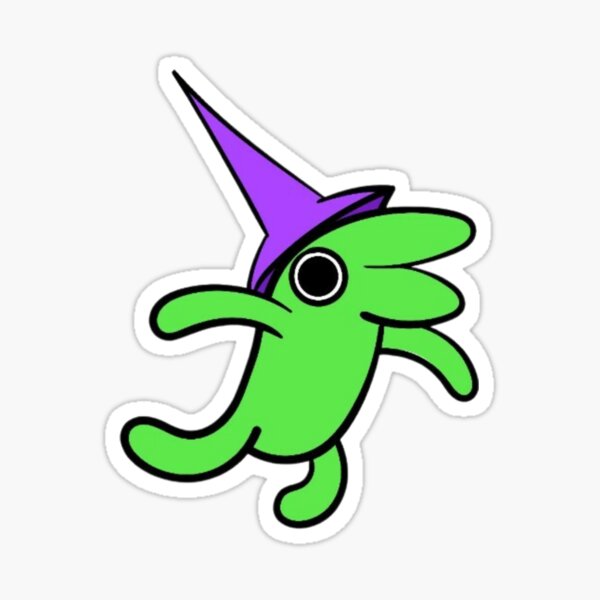 "Gleb Smiling Friends " Sticker by FondueJr | Redbubble