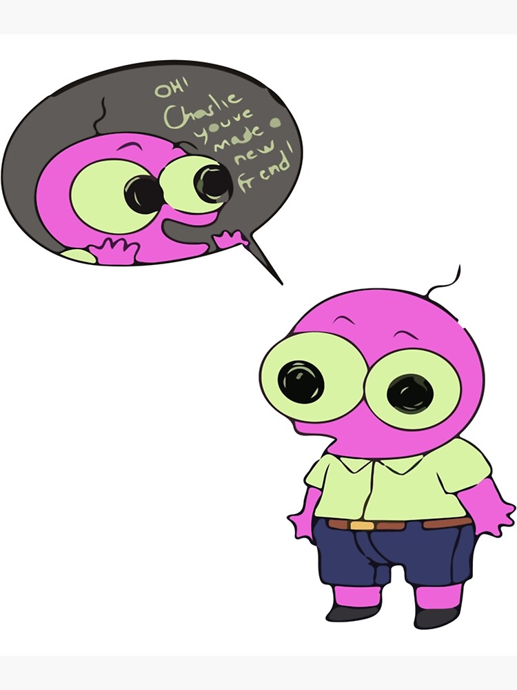 "pim smiling friends " Art Print for Sale by FondueJr | Redbubble