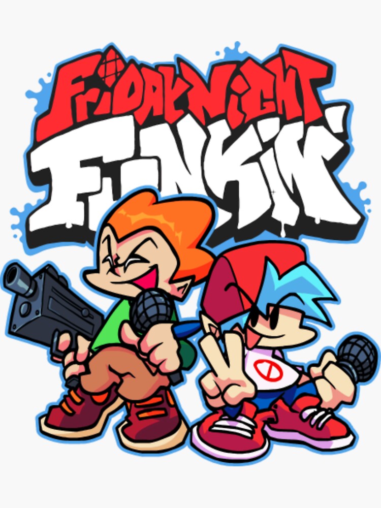 "Friday Night Funkin Duo FNF " Sticker for Sale by sewaldtwzetesm ...