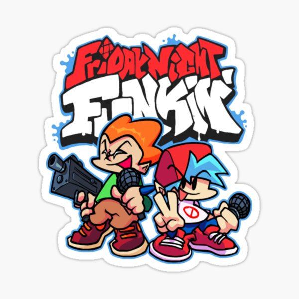 "Friday Night Funkin Duo FNF " Sticker for Sale by sewaldtwzetesm ...
