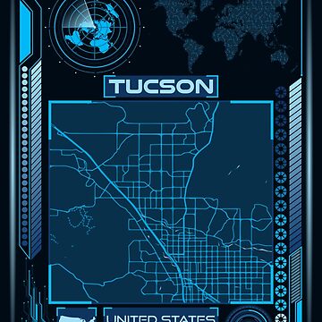 "TUCSON MAP USA" Coffee Mug for Sale by hatimelhag | Redbubble