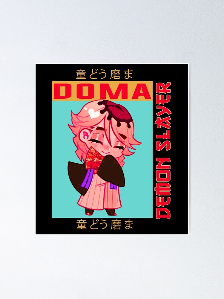 "doma deman slayer" Poster by EnjoyArrt | Redbubble