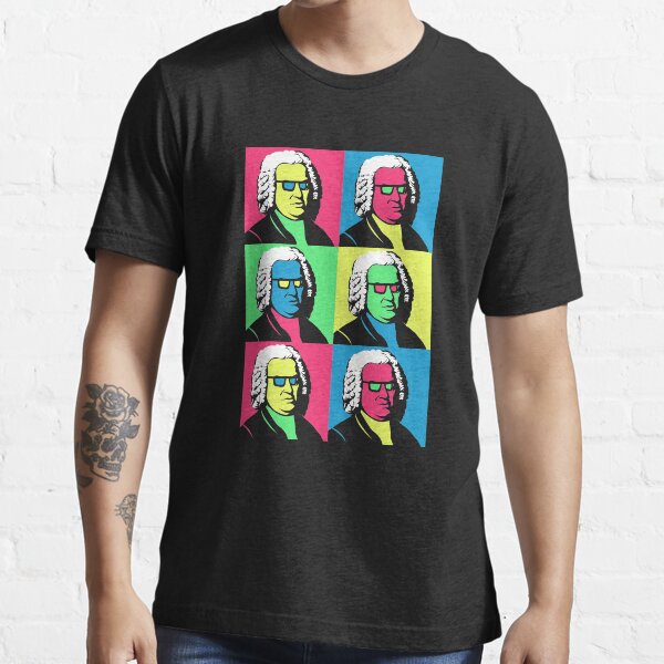"Bach Pop Art" T-shirt for Sale by dumbshirts | Redbubble | bach pop ...