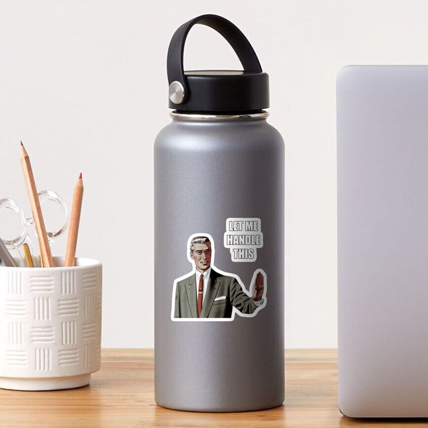 "Correction Guy Let Me Handle This - Funny Memes" Sticker by V0L0S ...