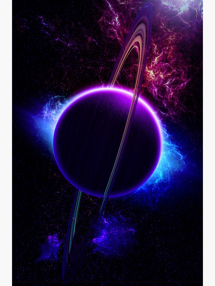 "Space vision" Sticker by Charf | Redbubble