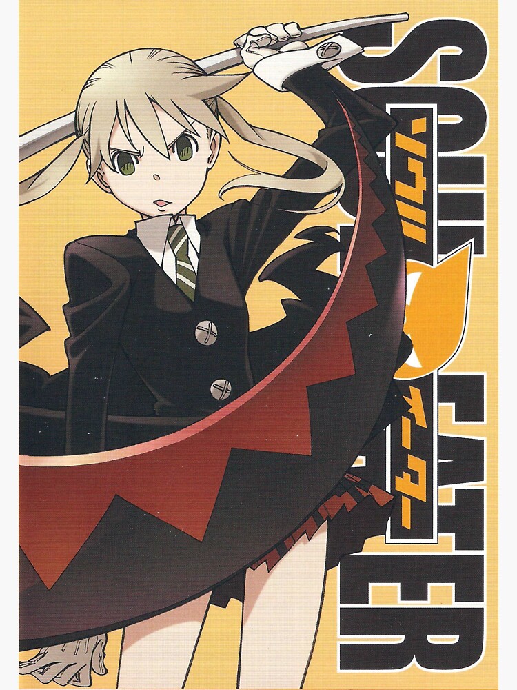 "Maka - Soul Eater Poster official art" Sticker for Sale by lunarbalms ...