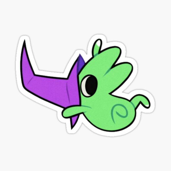 "Smiling friends Gleb " Sticker by FondueJr | Redbubble