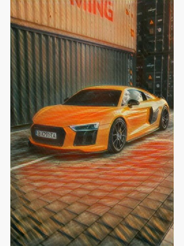 "Audi R8" Sticker by AlexFrayder | Redbubble