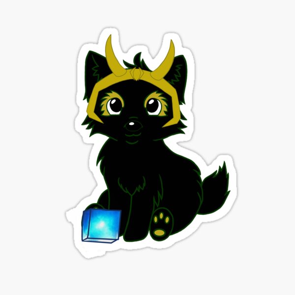 "Wolf Loki variant" Sticker for Sale by Lexa-Stormhart | Redbubble