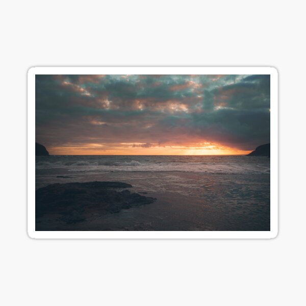 "Beach Sunset" Sticker by shillphotos | Redbubble