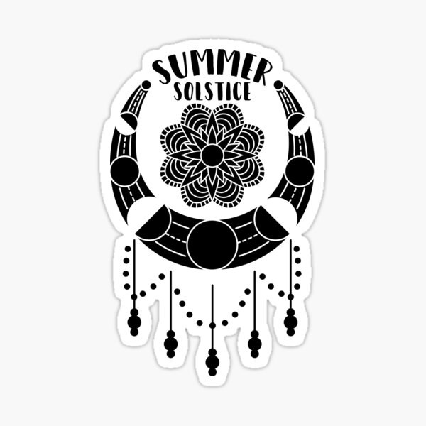 "Summer Solstice" Sticker for Sale by CRTVMRKT | Redbubble