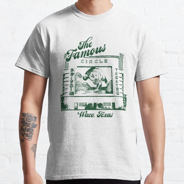 "Vintage Circle Drive-In Movie Theater Outdoor Waco Texas" T-shirt for ...