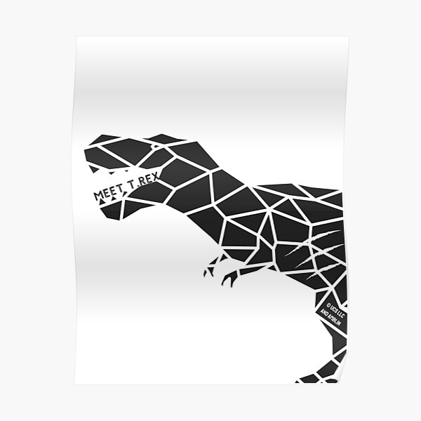"Meet T.Rex " Poster for Sale by atwb130517 | Redbubble