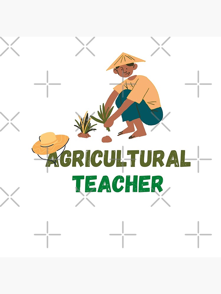 "agricultural teacher" Poster for Sale by mat4mentag | Redbubble