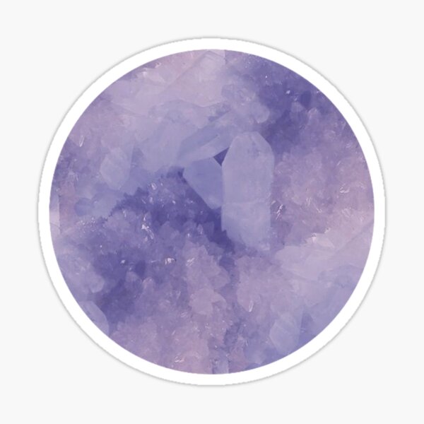 "Purple Quartz" Sticker for Sale by HanneBradley | Redbubble