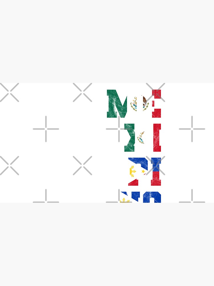 "Philippines Filipino Mexico Mixed DNA Mexipina Mexipino Flag I Gift ...