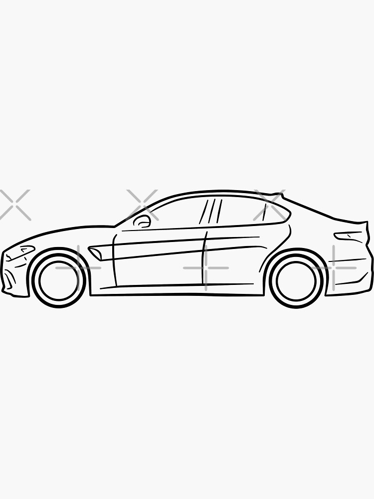 "Alfa Romeo Giulia" Sticker by AutoClub | Redbubble