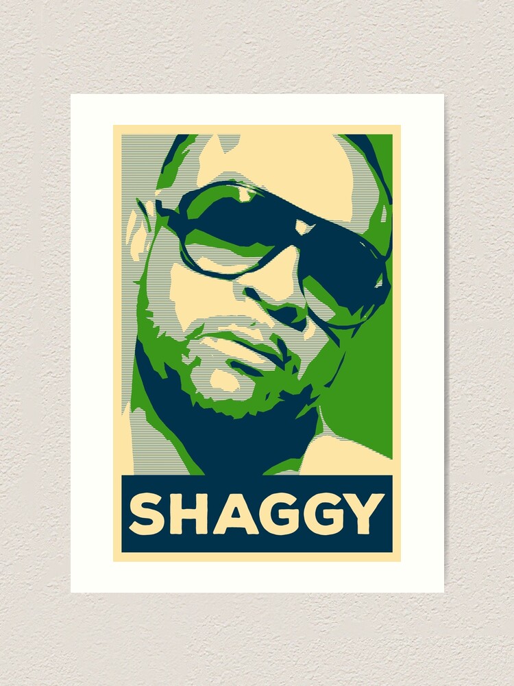 "Jamaica Icons | Shaggy | HOPE Poster | Famous Jamaican Singer" Art ...