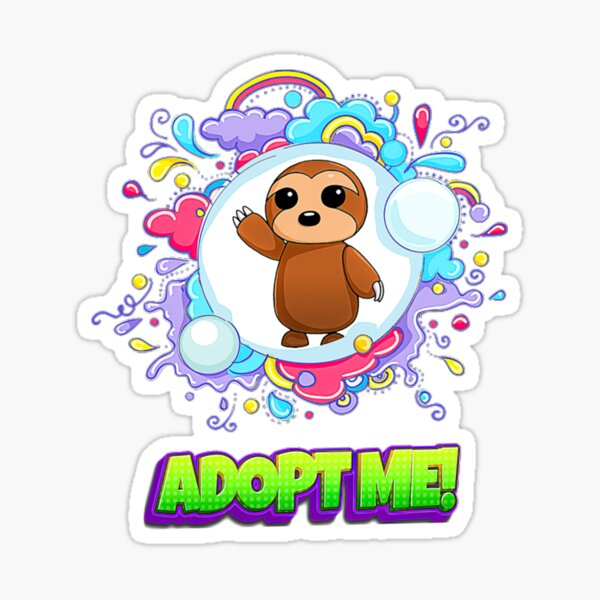 "Adopt me " Sticker by BrookeStokes | Redbubble