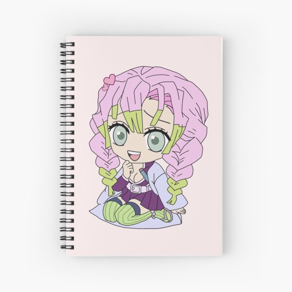 "Chibi Mitsuri Kanroji - Demon Slayer" Spiral Notebook by ThePlum ...