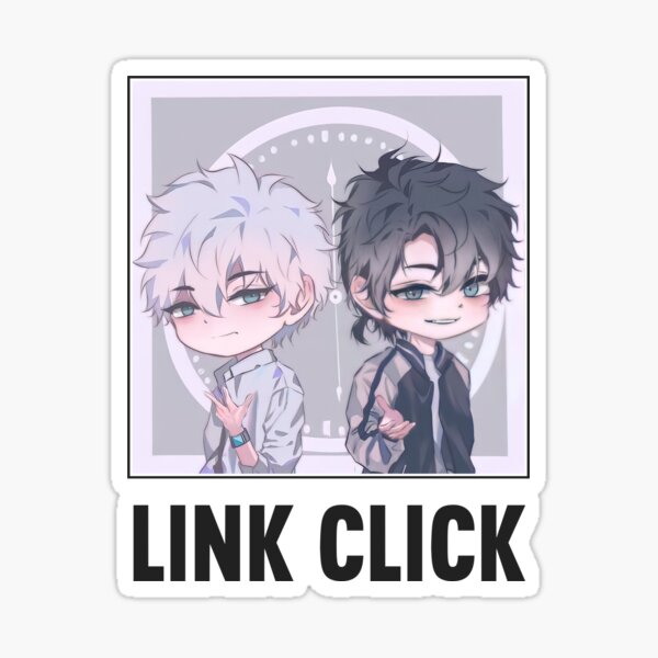 "Link Click" Sticker for Sale by nikhilmehra0810 | Redbubble