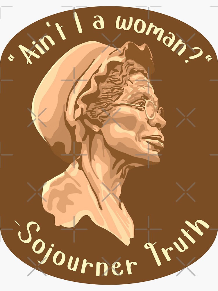 "Sojourner Truth Portrait and Quote" Sticker for Sale by ...