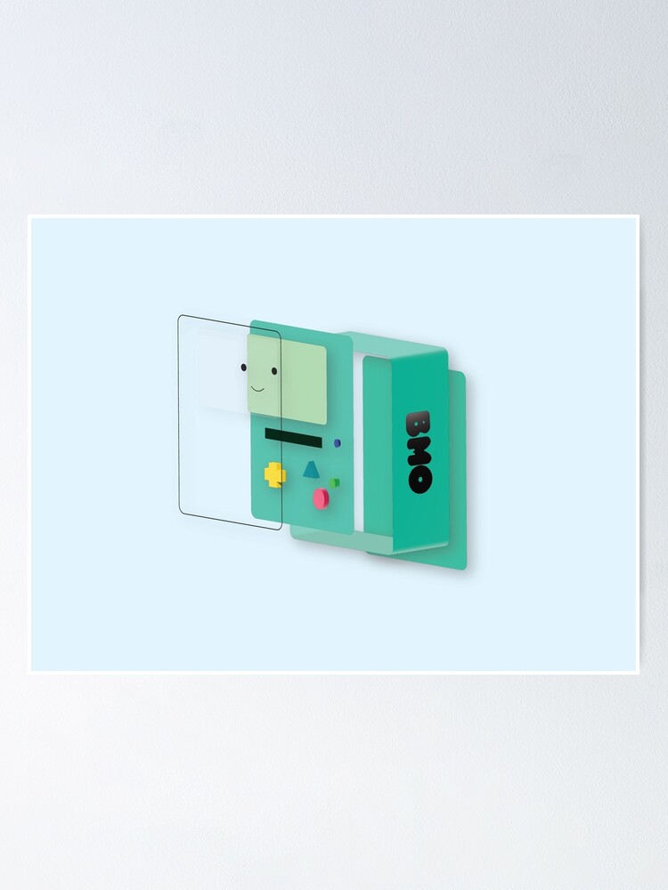 "bmo dissected fan art" Poster for Sale by jessicagreeson | Redbubble