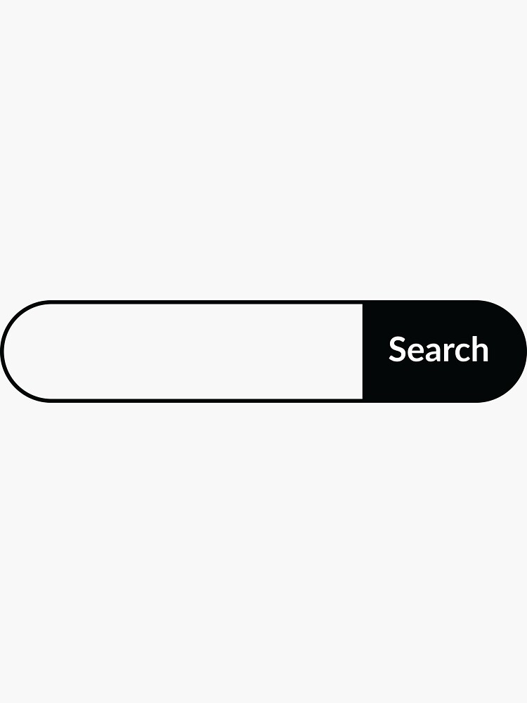 "Search bar" Sticker by UXUI-LAB | Redbubble