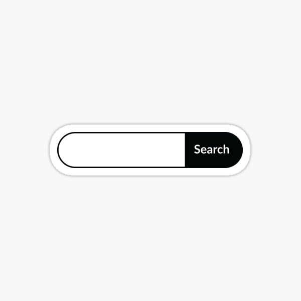 "Search bar" Sticker by UXUI-LAB | Redbubble