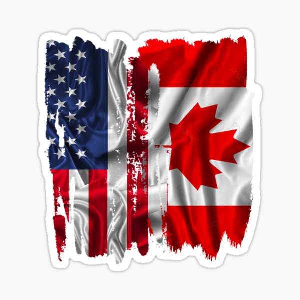 "Canada Freedom Convoy 2022 Canadian Truckers Support flag" Sticker for ...