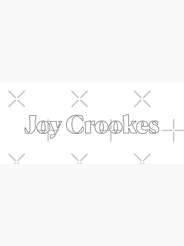 "Joy Crookes Outline Logo Black" Poster for Sale by Novaque | Redbubble