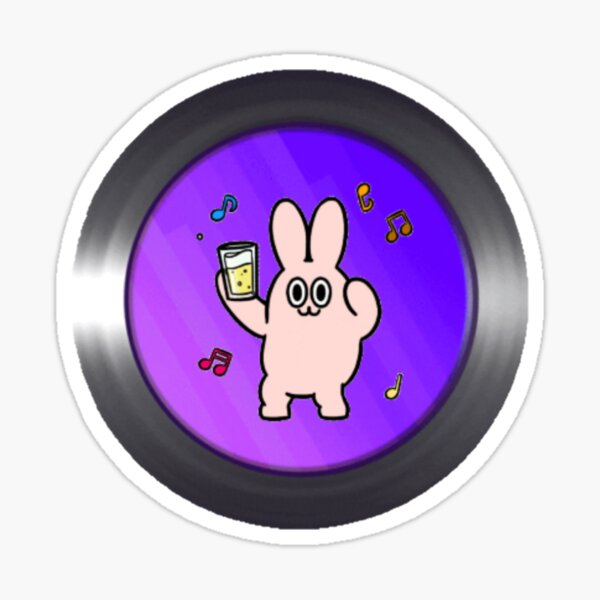 "whiskey rabbit stickers " Sticker for Sale by color-idea | Redbubble