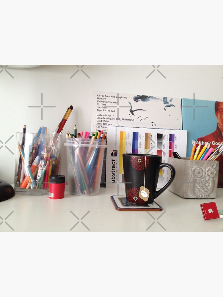 "Desk" Sticker for Sale by Daviscoatings | Redbubble