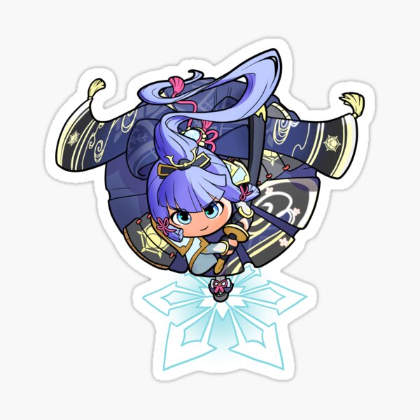"Kamisato Ayaka | Genshin Impact" Sticker for Sale by WhatMikeDraws ...