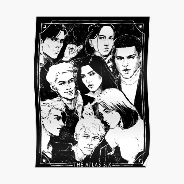 "The Atlas Six First Edition" Poster for Sale by LittleChmura | Redbubble