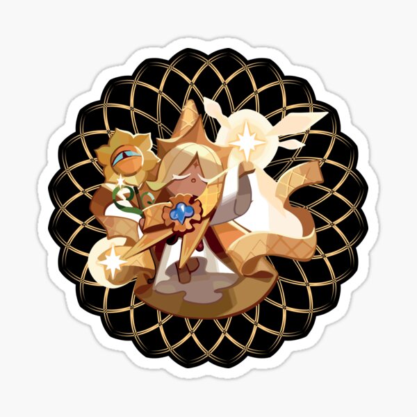 "Pure Vanilla Cookie! Cookie run kingdom" Sticker for Sale by FunItems ...