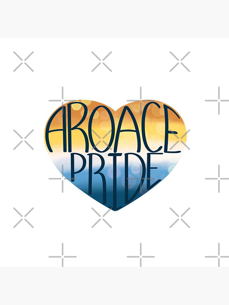 ""AroAce Pride" Heart" Pin for Sale by KitAryn | Redbubble