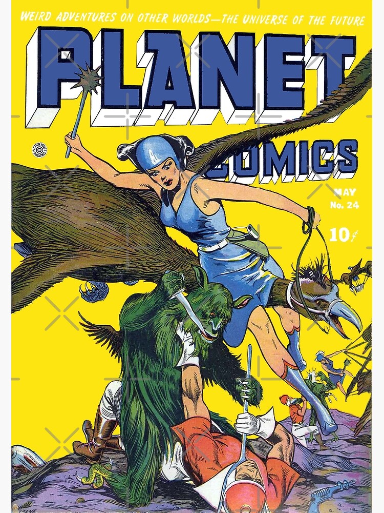 "Planet Comics - Issue Number 24 (Science Fiction Comic Books)" Poster ...